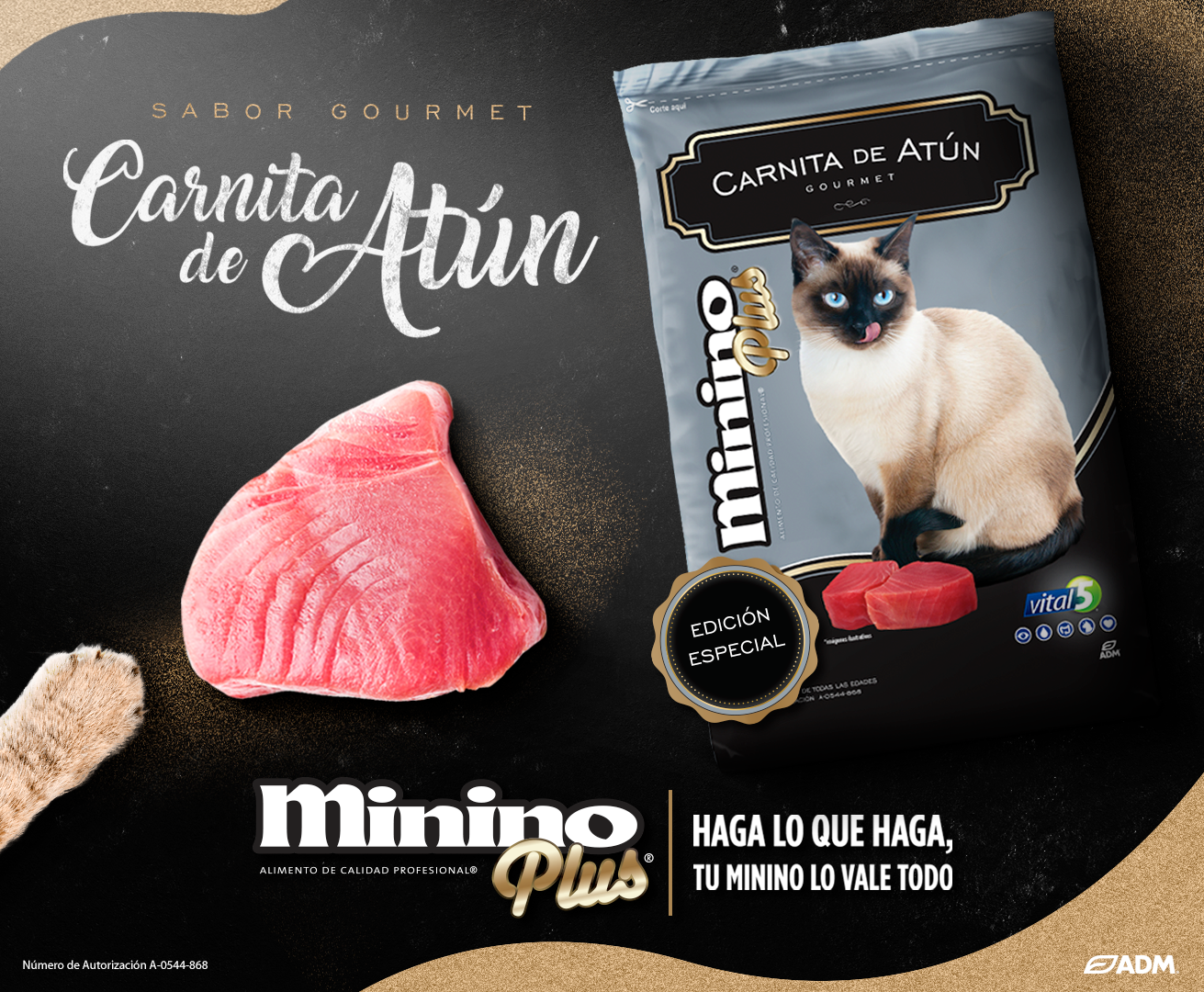 Minino® Plus lanza una edición gourmet sabor carnita de atún – DISTRITO ...